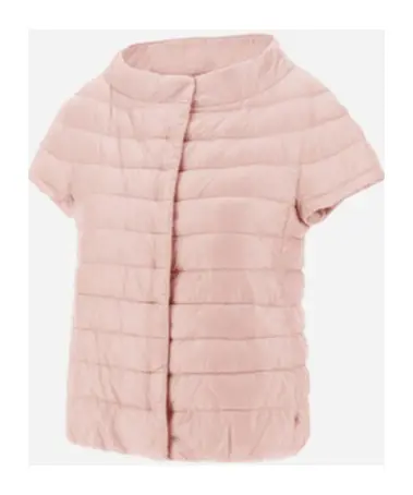 Herno Short Sleeve Quilted Jacket - Pink