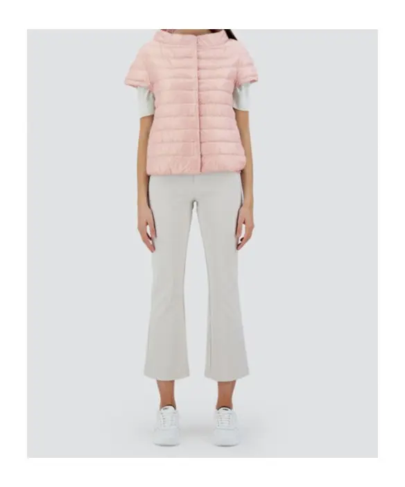 Herno Short Sleeve Quilted Jacket - Pink