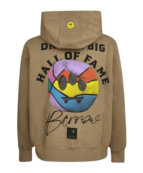 BARROW Face Printed Hoodie
