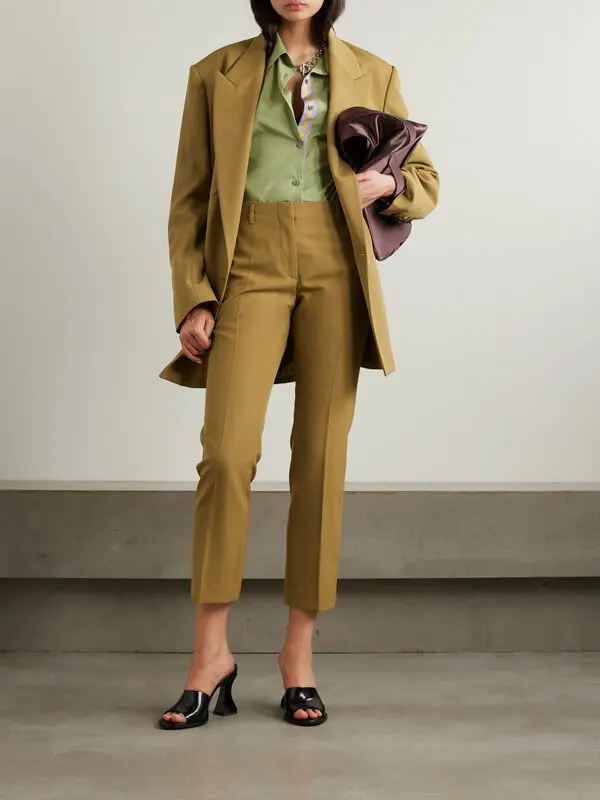 Dries Van Noten Belt Ring Detail Casual Pants