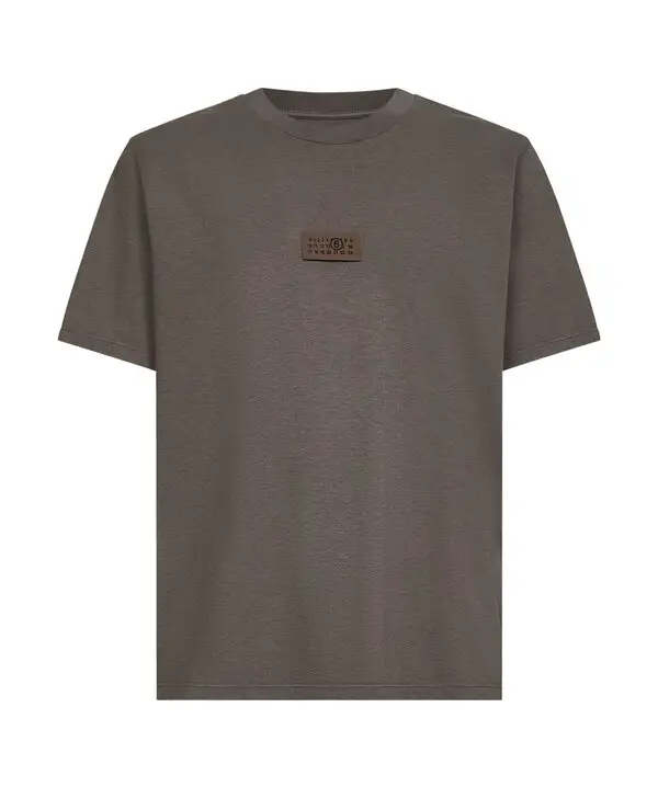 MAISON MARGIELA Logo Patch Crewneck T-shirt