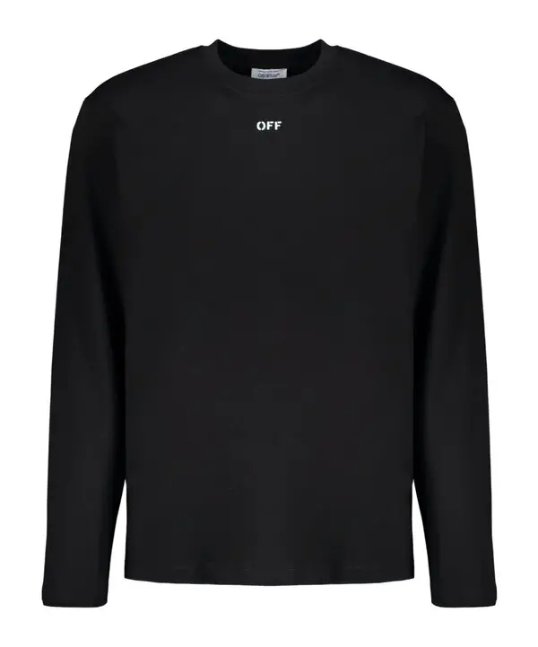 Off-White Arrow Print Long-sleeve T-shirt