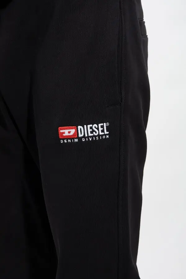 DIESEL® Embroidered-logo Detail Track Pants