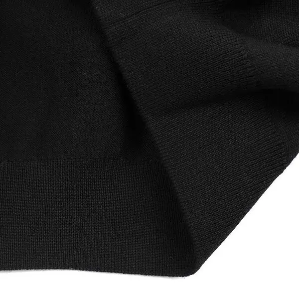 Maison Kitsuné Fox Head Crewneck Jumper - Black
