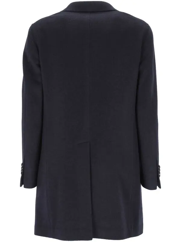 Tagliatore Long-sleeved Coat - Black