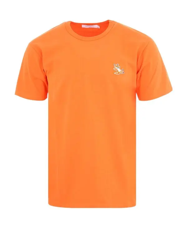 Maison Kitsuné Logo T-shirt - Orange