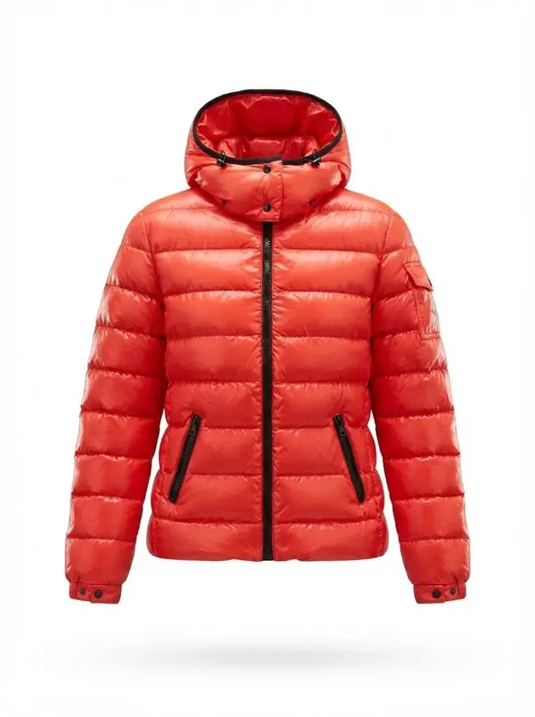 Moncler Long Sleeve Hooded Cotton Coat