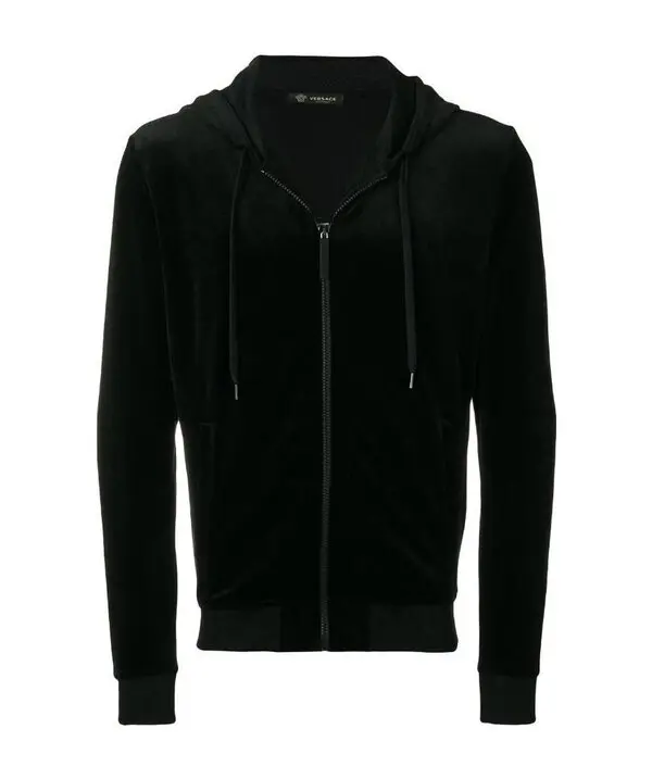 Versace Hooded Zip-up Jacket