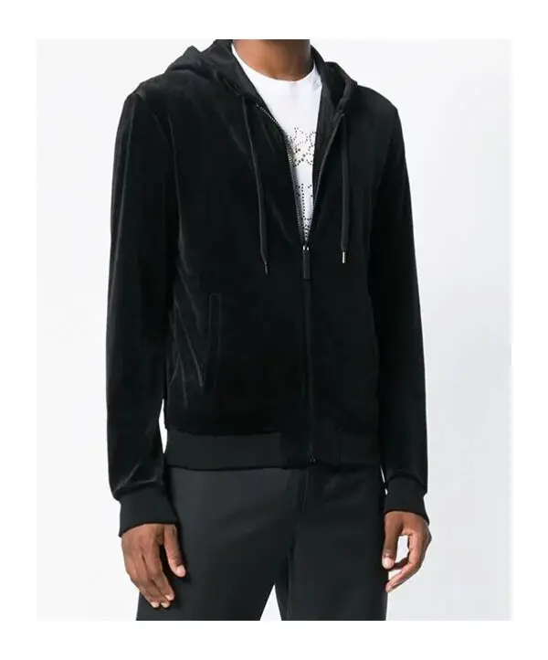 Versace Hooded Zip-up Jacket