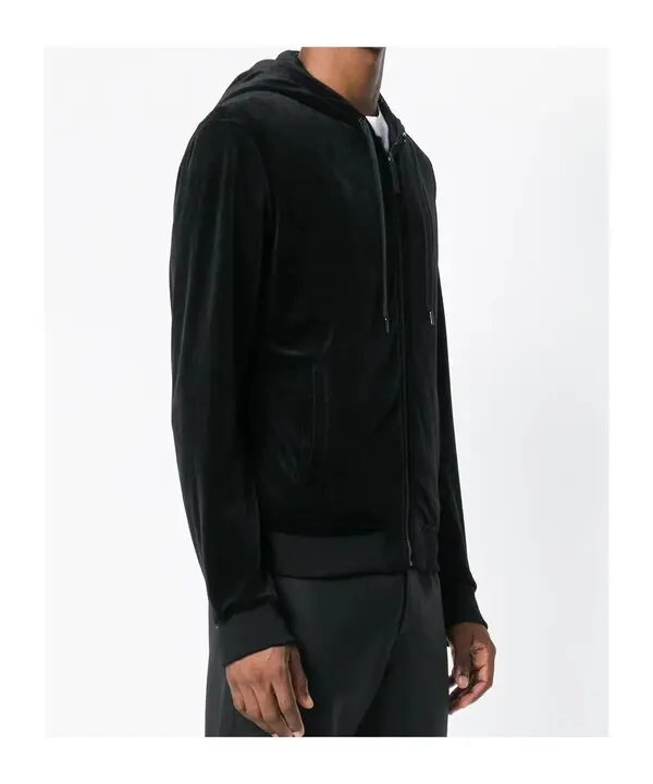 Versace Hooded Zip-up Jacket