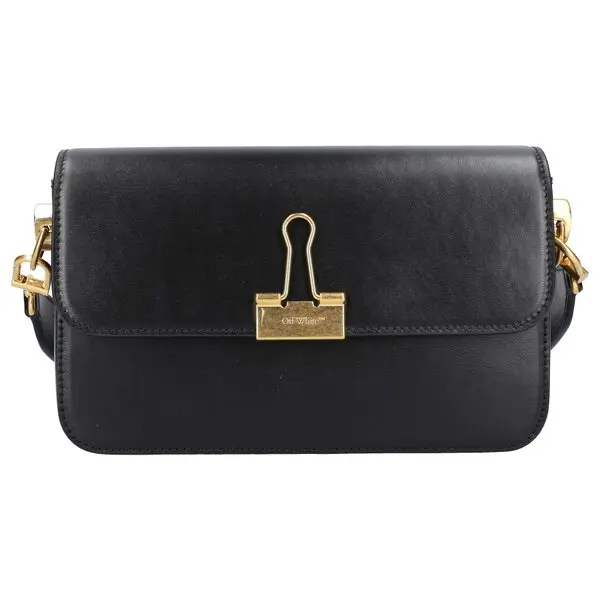 Off-White Logo Strap Satchel - Black