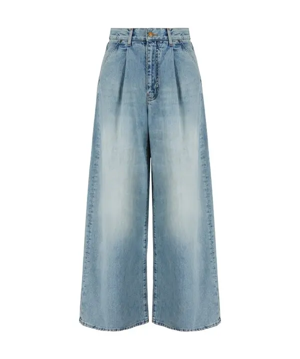 Armani Exchange Super Wide Leg Jeans