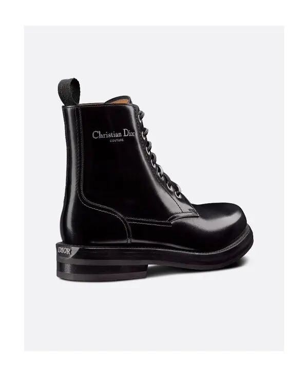 Dior Carlo Lace-up High-top Boots