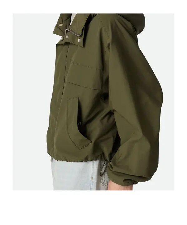 Bottega Veneta Hooded Zip-up Jacket