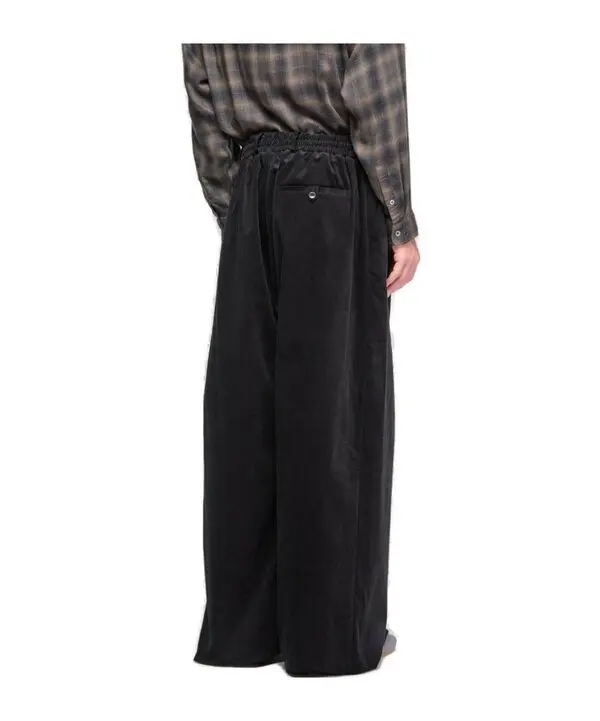 Martine Rose Wide-leg Corduroy Trousers With Elasticated Waistband