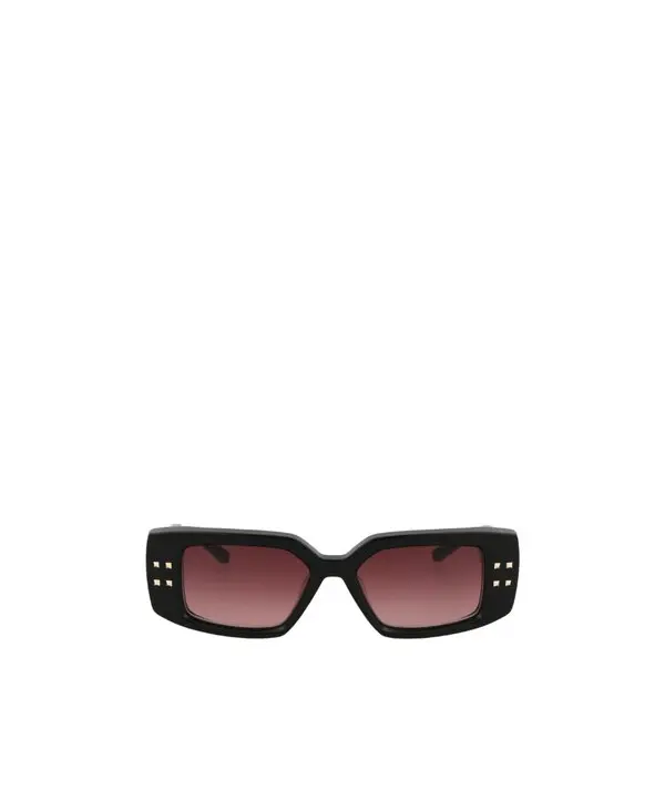 Valentino Garavani Cat Eye Frame Sunglasses - Black