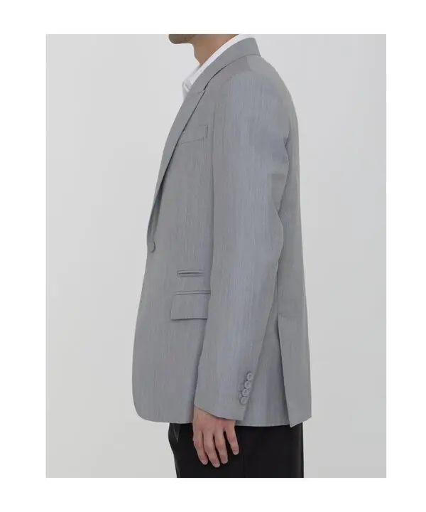 Dior Single-breasted Jacket - Gray