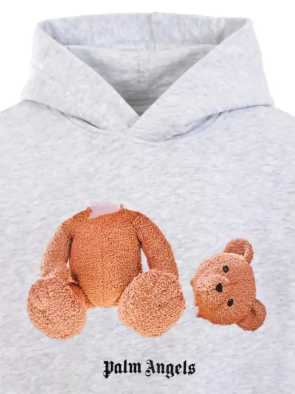Palm Angels Teddy Bear Print Hoodie