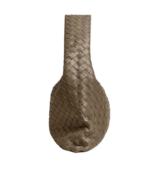 Bottega Veneta Hop Small Shoulder Bag - Pine Cone Palm