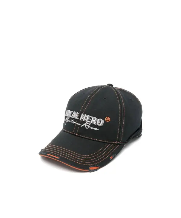 Martine Rose Embroidered Cap - Black