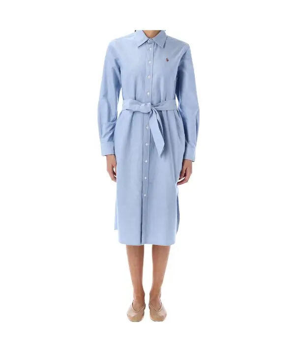 Ralph Lauren Polo Belted Oxford Shirtdress