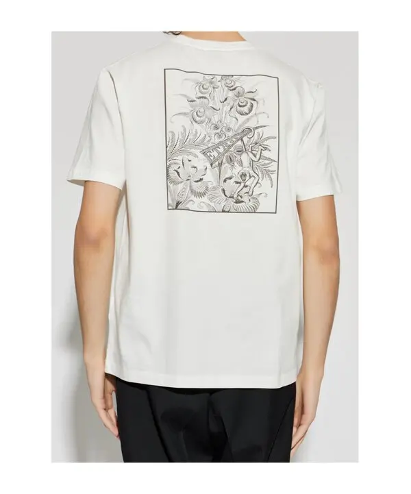 Etro Pegaso Printed Crewneck T-shirt