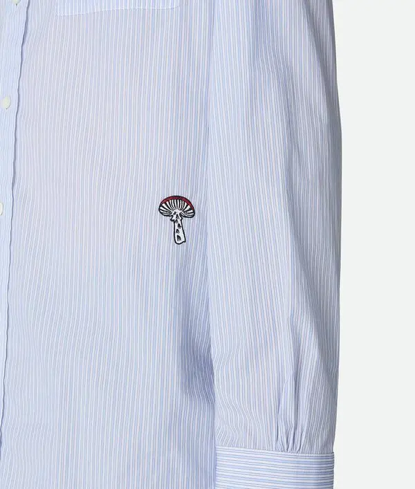 Bottega Veneta Stripe Poplin Shirt