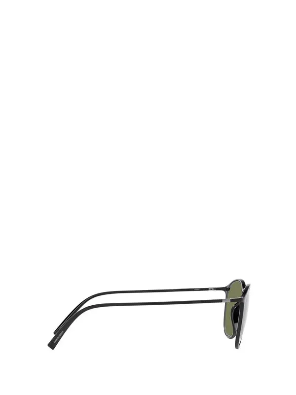 Giorgio Armani Round Frame Sunglasses - Green