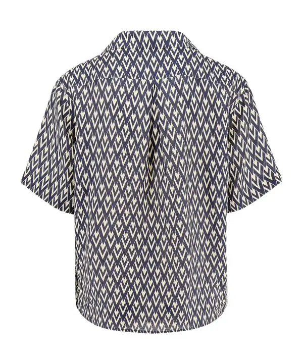 Valentino Garavani All-over Printed Short-sleeved Shirt
