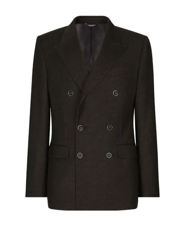 Dolce & Gabbana Double-breasted Jacket - Black