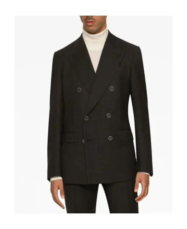 Dolce & Gabbana Double-breasted Jacket - Black
