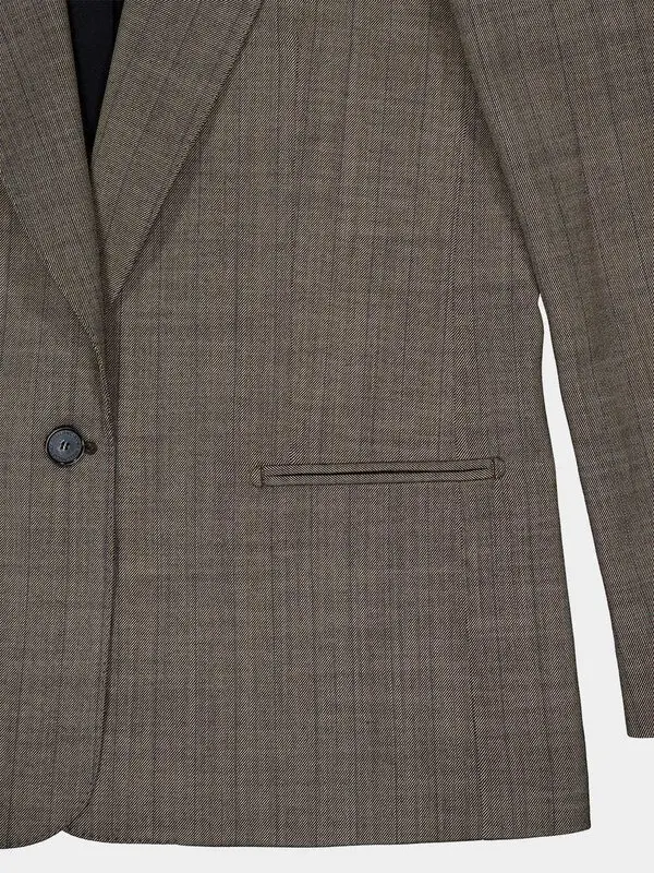 Stella McCartney Classic Single-breasted Blazer With Notched Lapel
