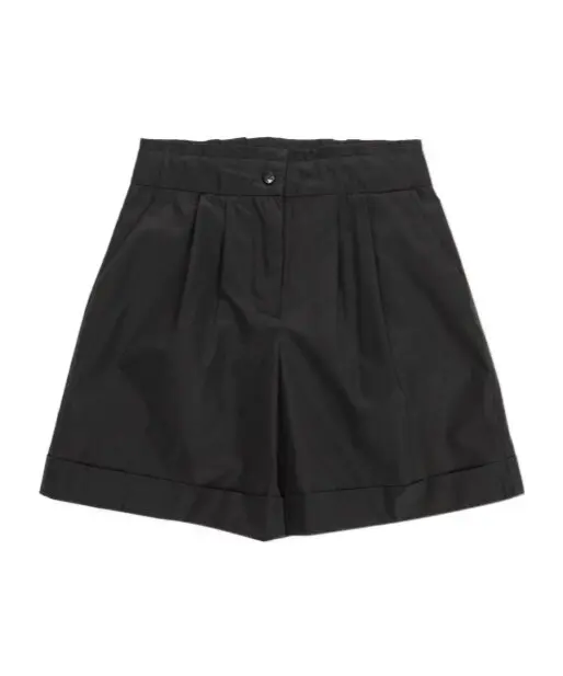 Moncler Pleated Logo Patch Shorts