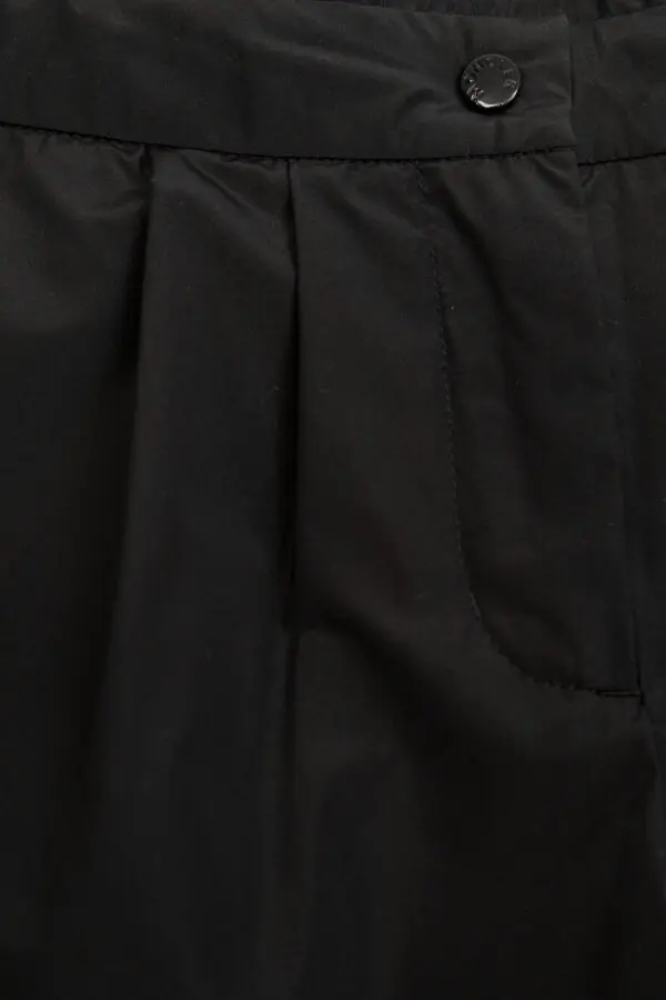 Moncler Pleated Logo Patch Shorts