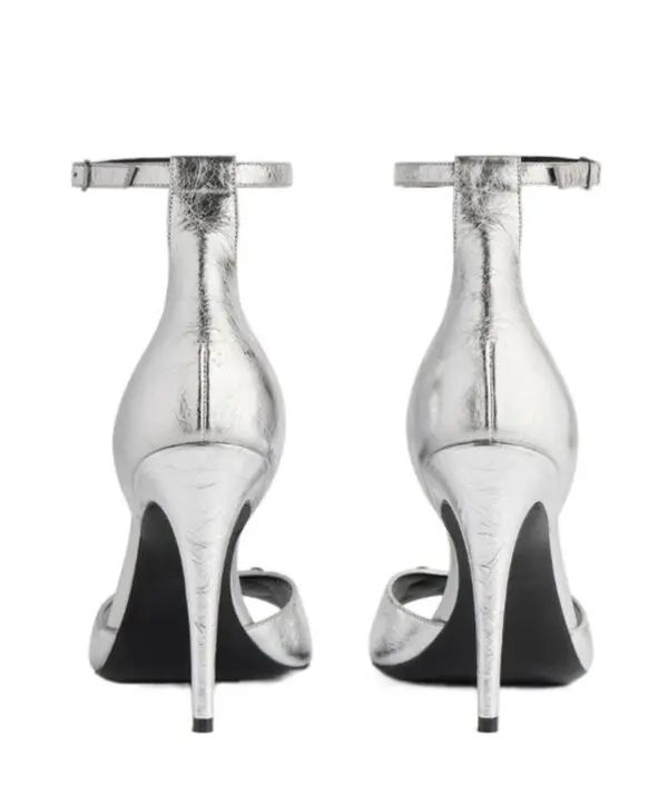 Balenciaga City Up Studded Heeled Sandals
