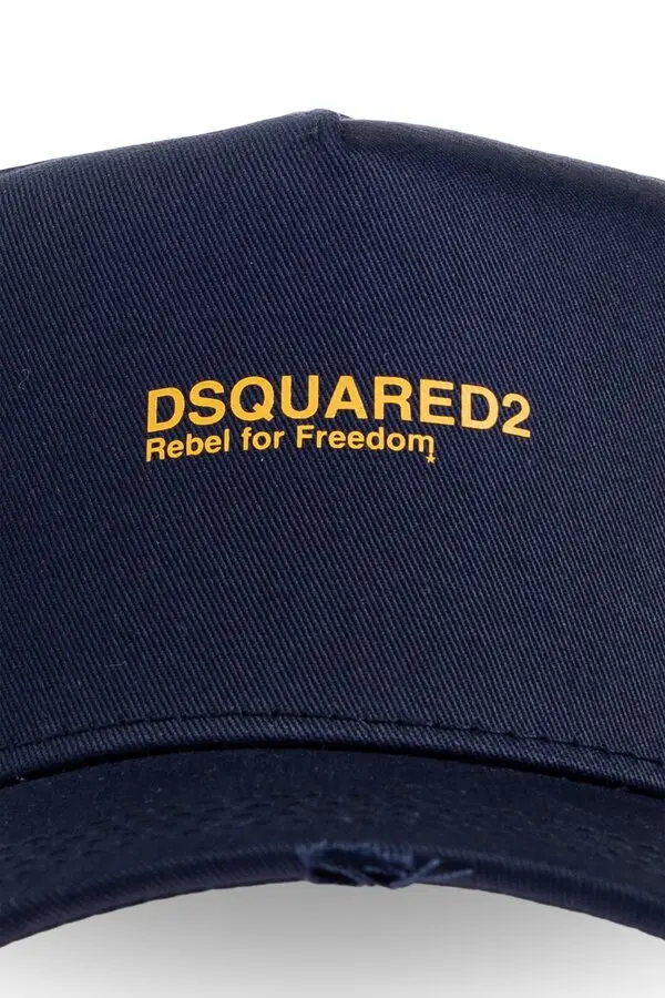 Dsquared2 Logo-printed Baseball Cap - Black