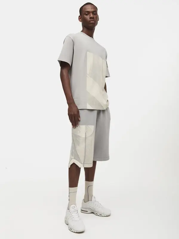 A-COLD-WALL* Wide-leg Shorts With Logo And Drawstring Waist