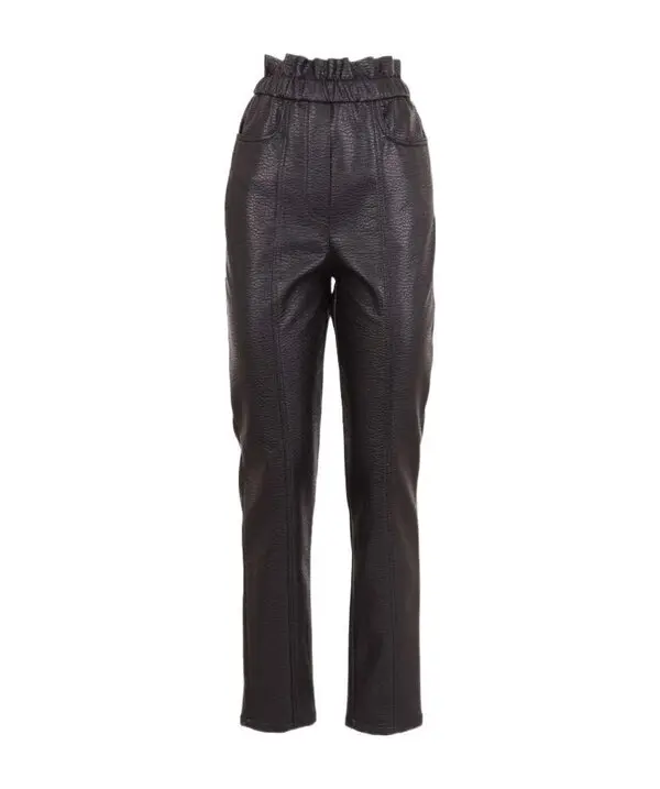 Philosophy Di Lorenzo Serafini Faux-leather Slim Trousers