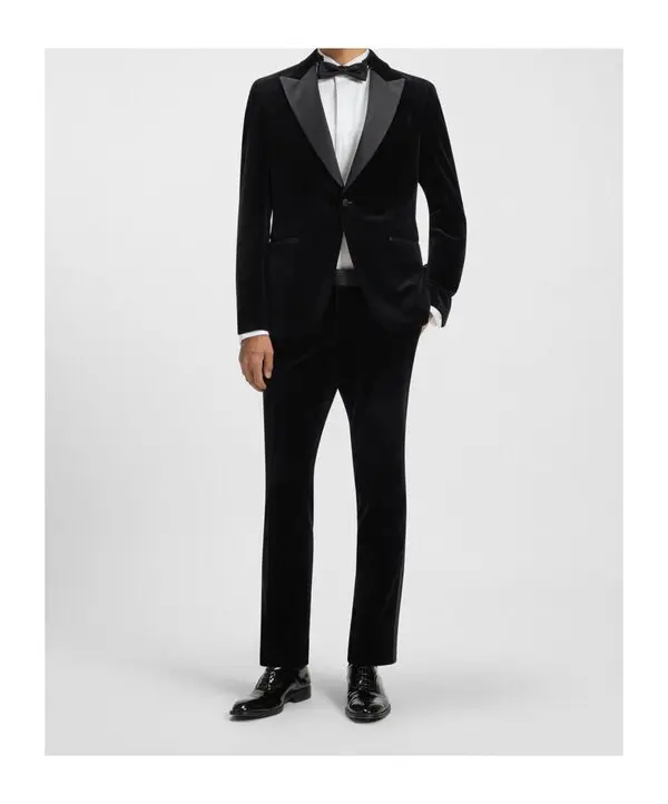 Hugo Boss Shawl-lapel Cotton Jacket