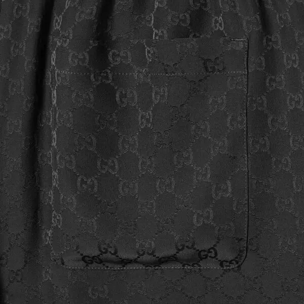 Gucci Gg Silk Jacquard Swim Shorts