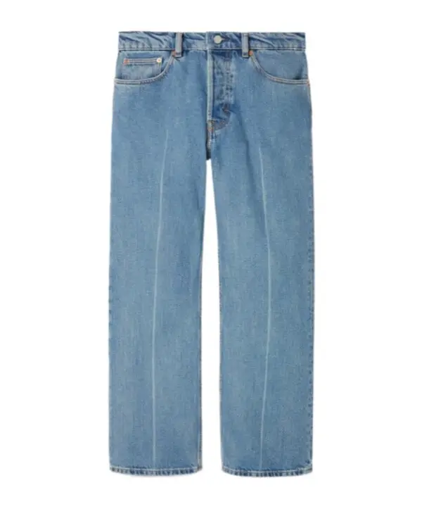 Gucci Low Rise Cropped Five-pocket Denim Pants