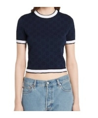 Gucci Jacquard Intarsia Knit Top