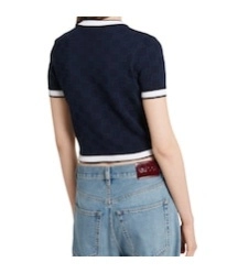 Gucci Jacquard Intarsia Knit Top
