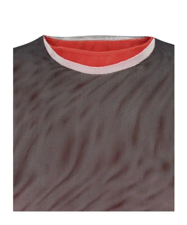 MSGM Crewneck Layered Blouse