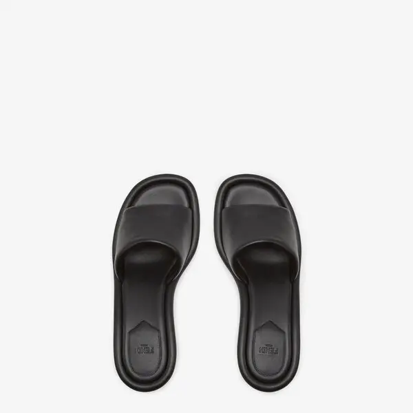 Fendi Ff Baguette Motif Slides