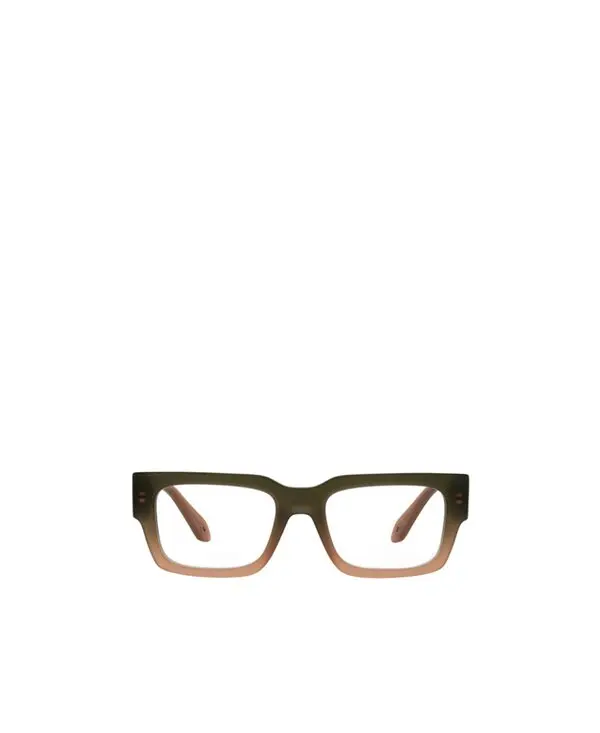 Giorgio Armani Square-frame Glasses - Green