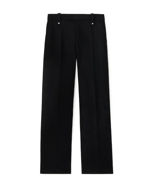 Burberry Pleat-detailed Straight-leg Trousers
