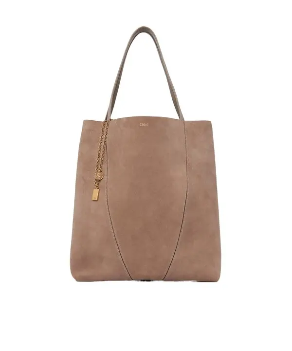 Chloé Large Tote Bag - Brown