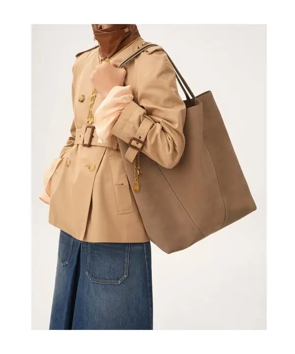 Chloé Large Tote Bag - Brown