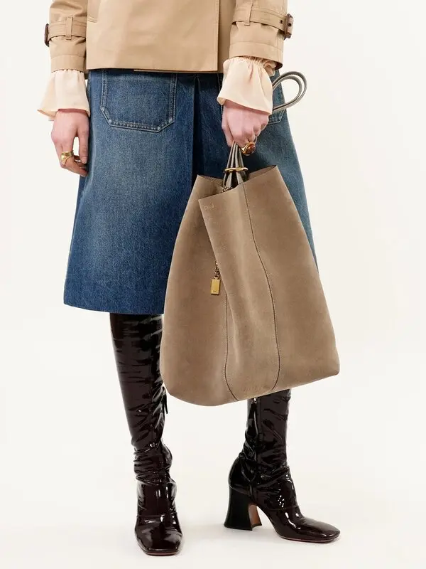 Chloé Large Tote Bag - Brown